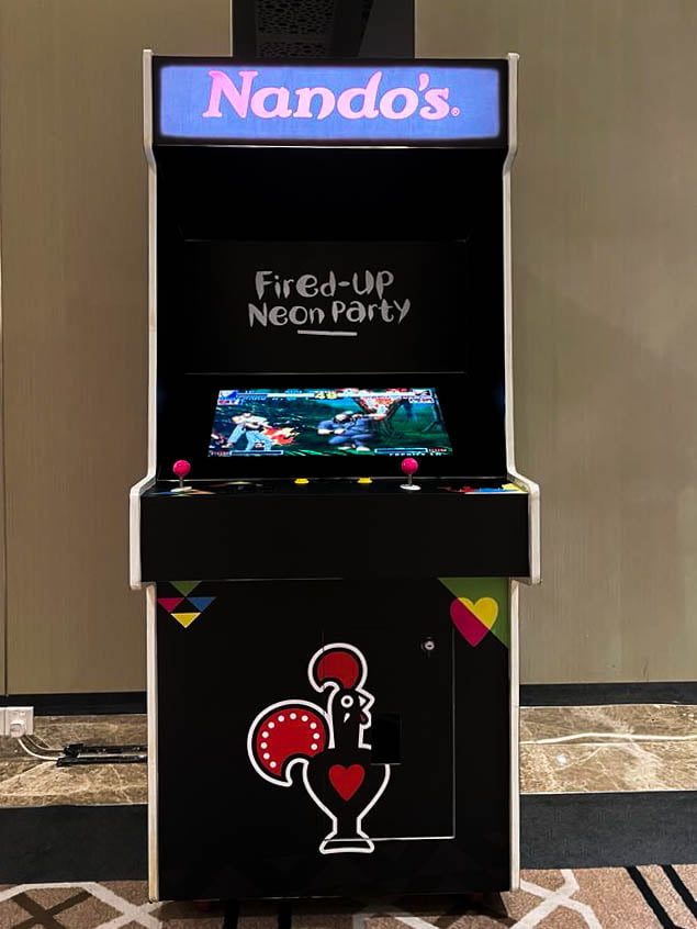 Classic Retro Arcade Game Machine Console Rental for Event - Artcage ...